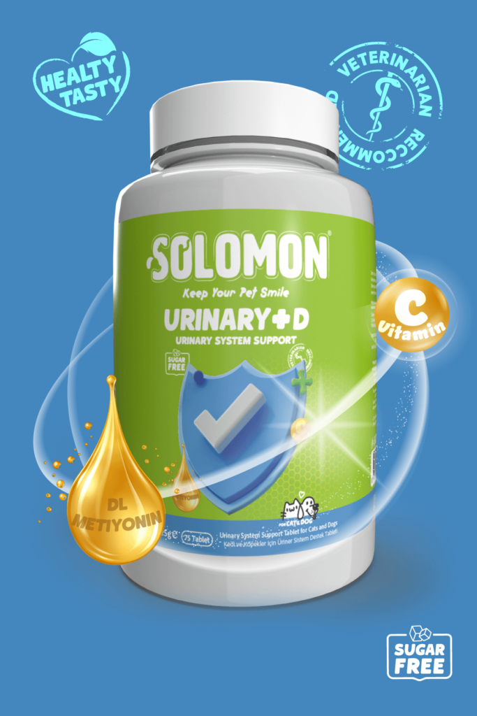 Solomon Urinary Plus D Tablet Kedi Ve Köpek İçin - Solomon
